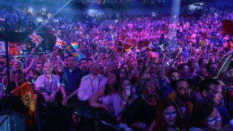Eurovision goes back to basics in Malmo - BBC News