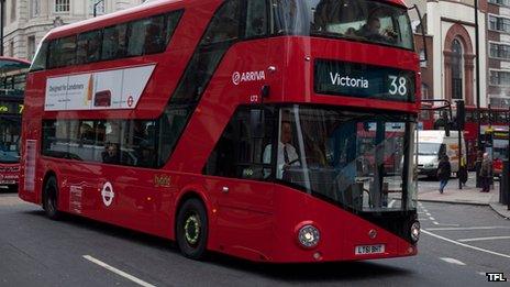 London new buses' green credentials revealed by TfL - BBC News