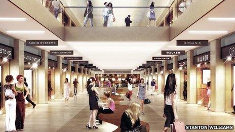 Birmingham Mailbox £50m revamp revealed - BBC News