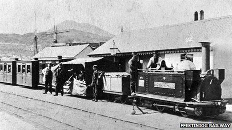 Ffestiniog Railway's 150-year-old steam loco takes ferry to Dublin ...