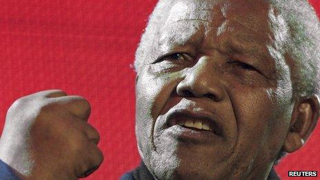 Mandela was a 'superstar' leader says South African - BBC News