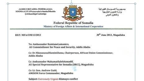 Somalia accuses Kenya over Kismayo clashes - BBC News