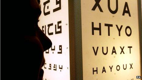 Eyesight campaign launched by pharmacists in Wales - BBC News