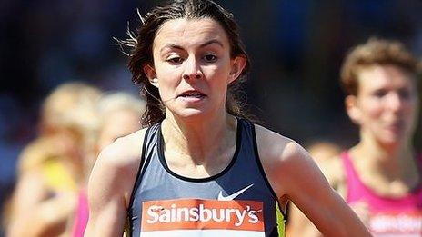 Jessica Judd reveals Paula Radcliffe inspiration - BBC Sport