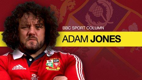 Adam Jones: From 23-stone slab maker to Wales great - BBC Sport