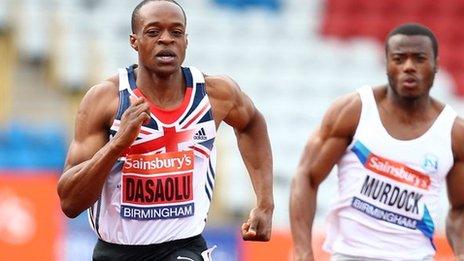 Athletics: How British sprinters are breaking down 10-second barrier ...