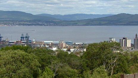 Riverside Inverclyde 'fails' on jobs and investment targets - BBC News