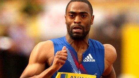 Tyson Gay and Asafa Powell: Olympic sprinters fail drug tests - BBC Sport