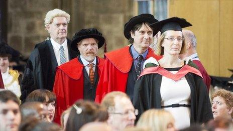 James Bond writers honoured by University of Kent - BBC News