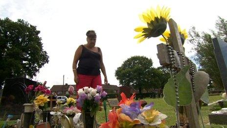 Alfreton cemetery: Anger over gravestone garden fees - BBC News