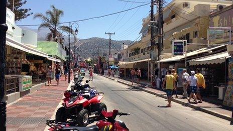 Greek ambassador says most tourists stay safe in Malia - BBC News