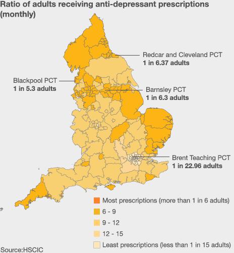Is England a nation on anti-depressants? - BBC News