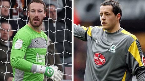 Luke McCormick: Plymouth Argyle keeper set for spell out - BBC Sport