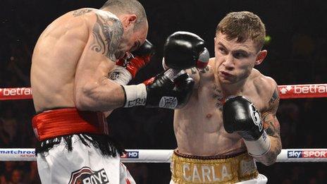 Barry McGuigan: Carl Frampton deserves world title fight - BBC Sport