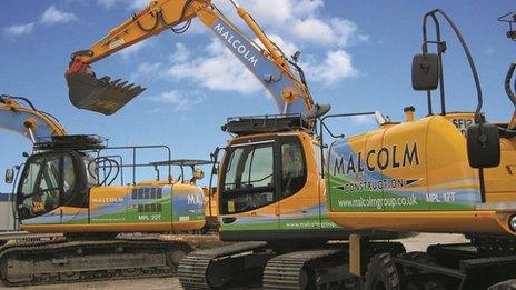 Profits and turnover up at Malcolm Group haulage firm - BBC News