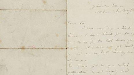 Charlotte Bronte letter to fan sells for double estimated price in ...