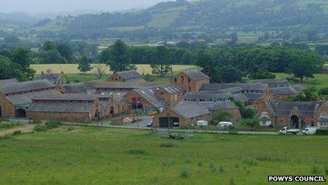 Leighton model farm's future secured by Yorton Farm stud - BBC News