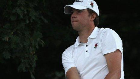 Neil Raymond targets professional golf card - BBC Sport