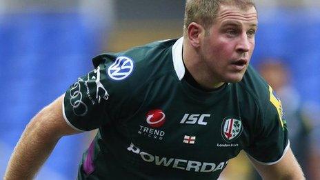 David Paice: London Irish hooker 'proud' ahead of 200th game - BBC Sport