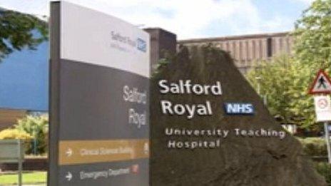 Salford Royal NHS Trust achieves second outstanding rating - BBC News