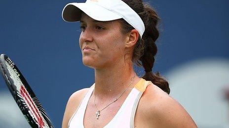 Laura Robson loses in Tokyo as Johanna Konta wins in China - BBC Sport