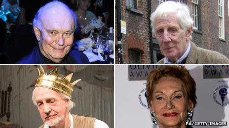 Veterans nominated for UK theatre awards - BBC News