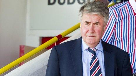 Rangers 'saddened' by Malcolm Murray claims over pay-outs - BBC Sport