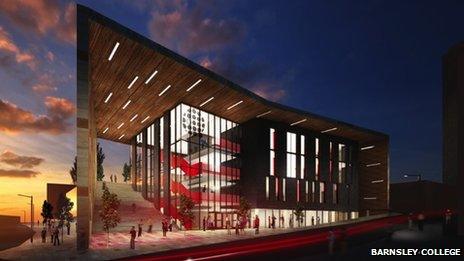 Barnsley College unveils £17m sixth form plan - BBC News