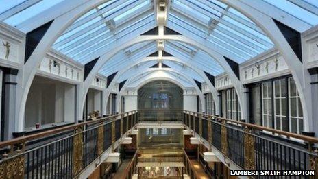 Silver Arcade in Leicester finally opens - BBC News