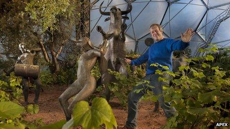 Royal Academy election for Cornwall based sculptor Tim Shaw - BBC News