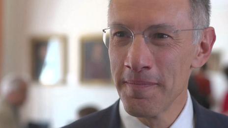 Sir Michael Moritz receives knighthood from the Queen - BBC News