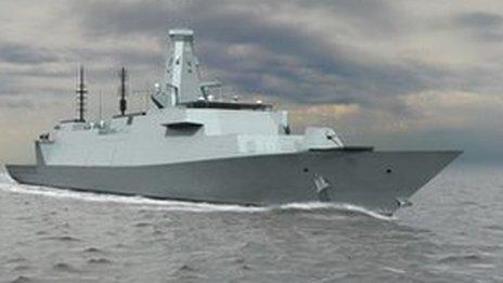 Independence row over Scots work on Type 26 vessels - BBC News