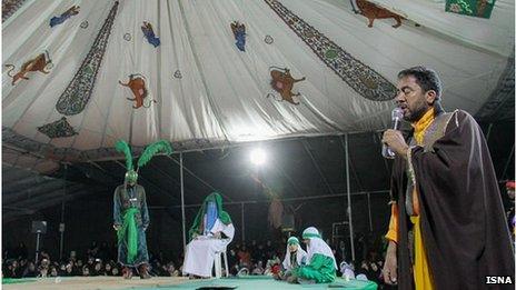 Challenging the image of Ashura in Iran - BBC News