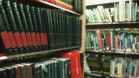 Residents re-open library in Gresford, Wrexham - BBC News