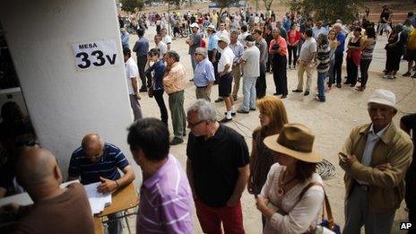 Chile election: Bachelet and Matthei go to second round - BBC News