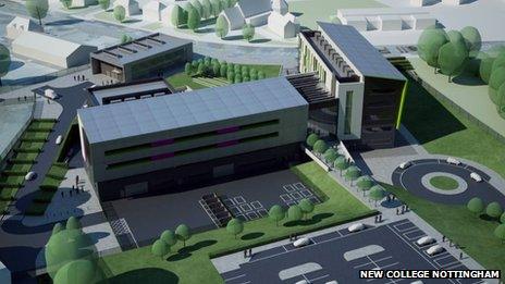 Basford Hall college campus: £27m plans gets cash boost - BBC News