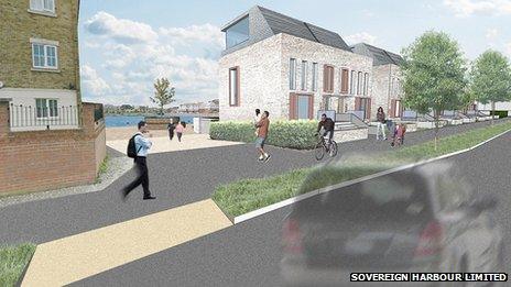 Eastbourne harbour revamp plans submitted - BBC News