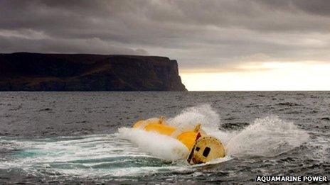 Commercial wave power hope in Scotland 'requires patience' - BBC News
