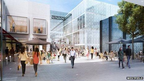 Croydon £1bn shopping centre plan approved - BBC News