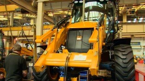 Platinum-diggers: JCB excavators marks 70th anniversary - BBC News