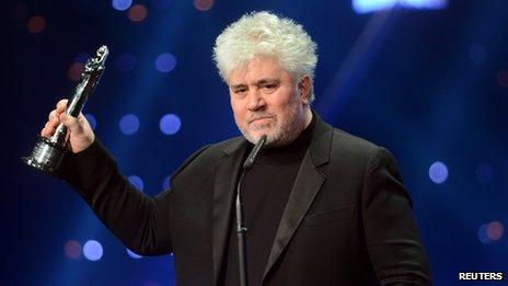 Pedro Almodovar blasts Spanish government at European film awards - BBC ...