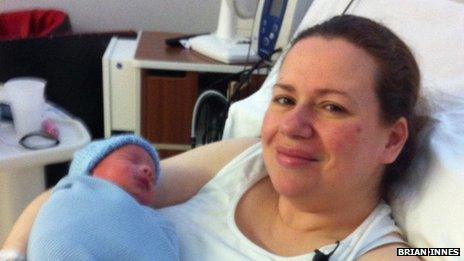 New babies arrive for Scotland's New Year - BBC News