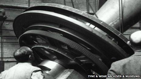 When Geordies reached for the stars - BBC News