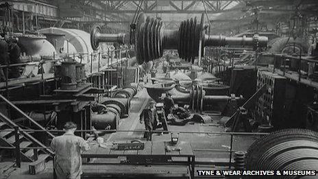 When Geordies reached for the stars - BBC News