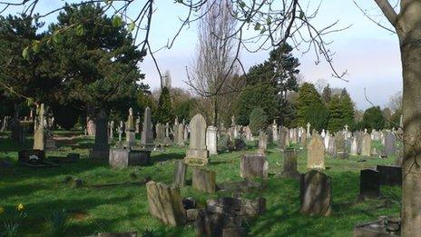 Wrexham Cemetery project gets £1.1m lottery grant - BBC News