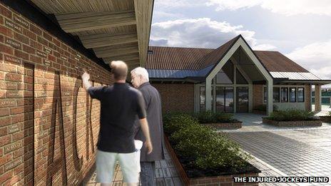 Work starts on Malton jockey injury centre - BBC News
