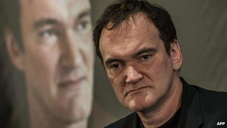 Quentin Tarantino drops Hateful Eight project after 'leak' - BBC News
