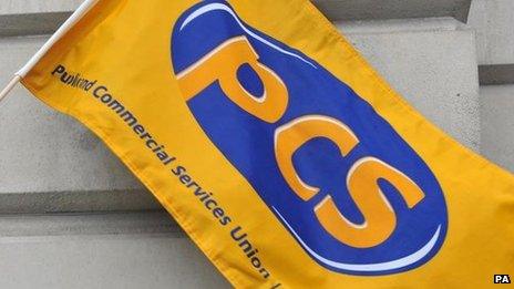 Benefits stopped 'to meet targets', PCS union claims - BBC News
