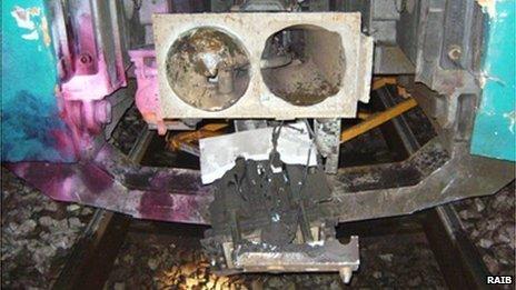 Hadnall level crossing train collision investigated - BBC News