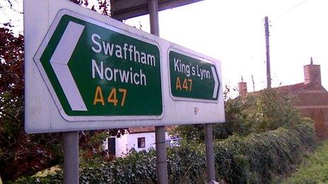 A47 upgrade: Campaigners get 'strong steer' - BBC News